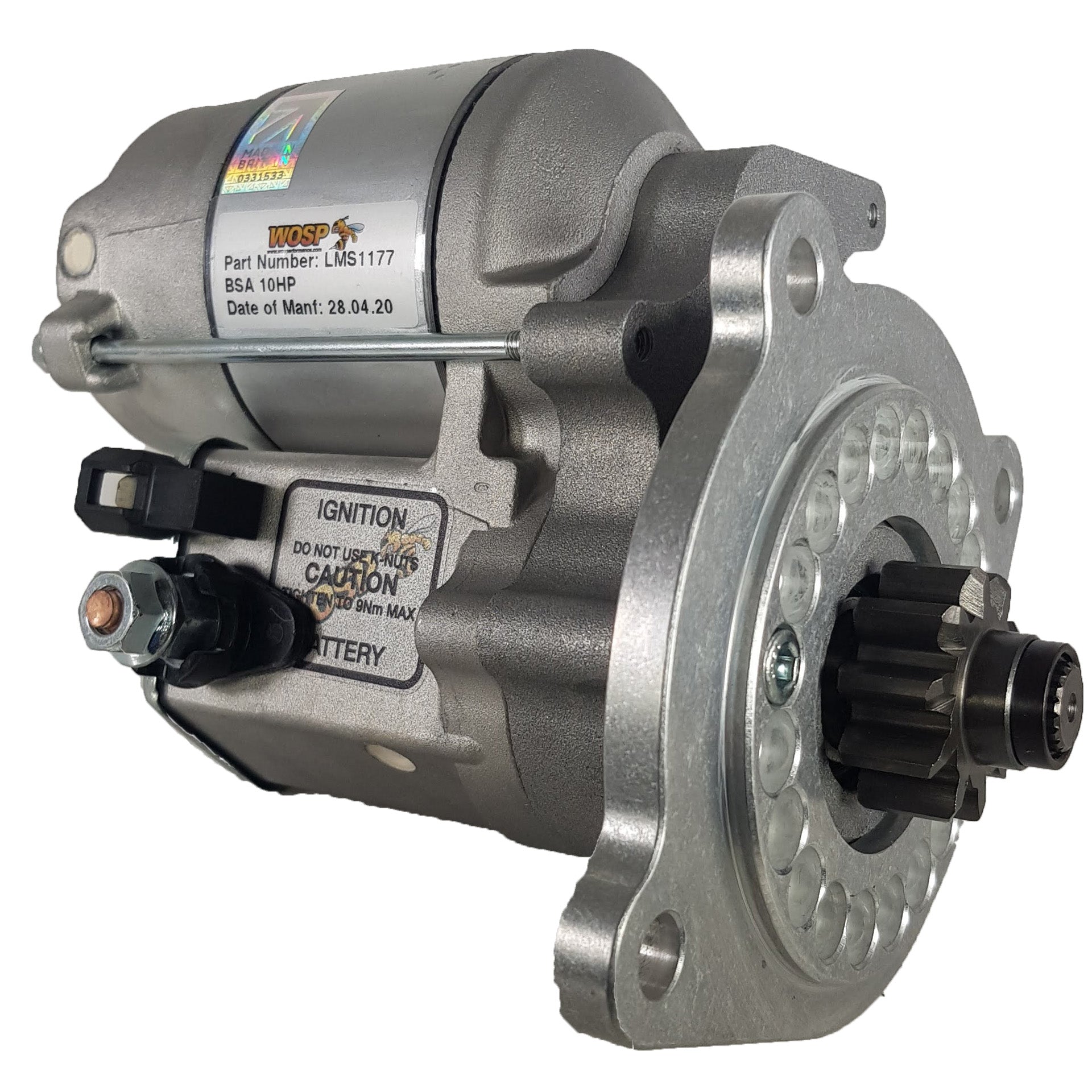 WOSP LMS1177 - BSA 10HP high torque starter motor – Grease Junkie by ...