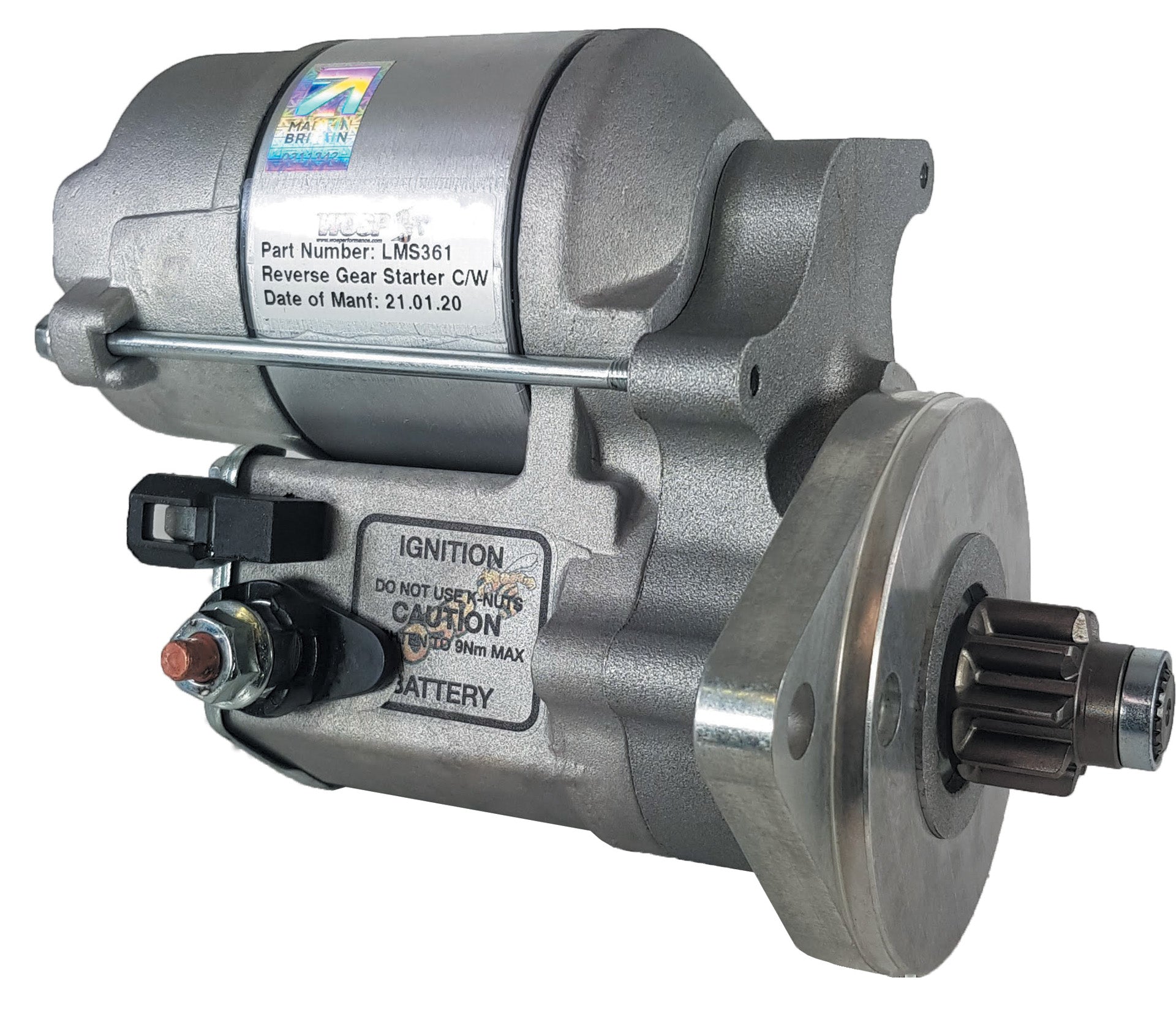 WOSP LMS361 - Bike engined car / reverse gear starter (clock-wise ...