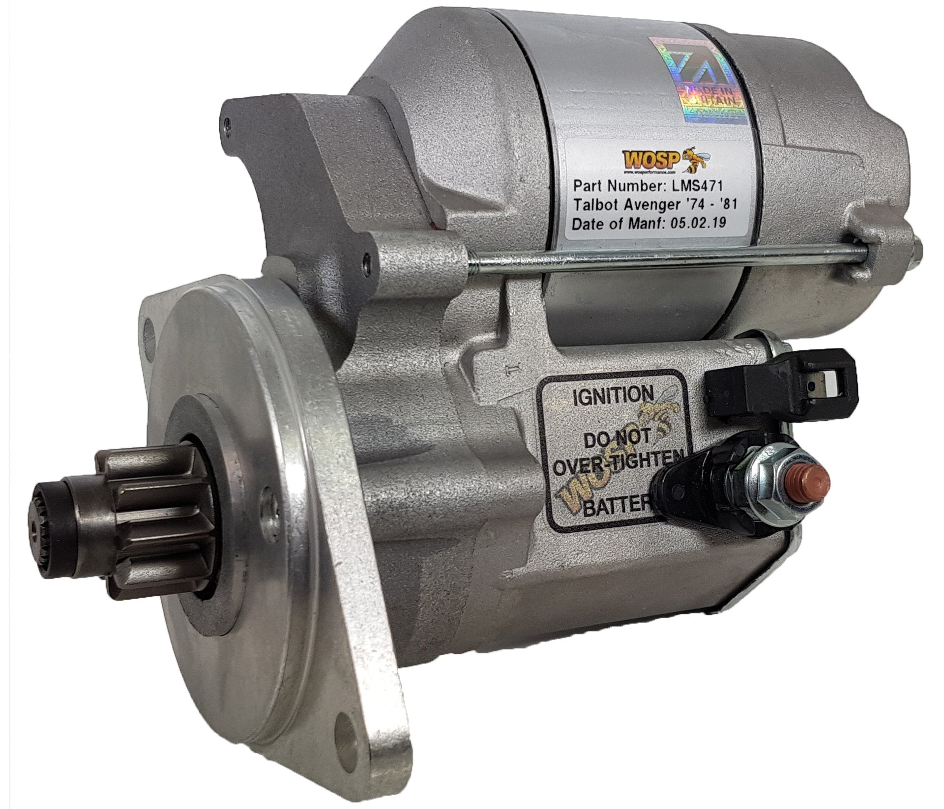 WOSP LMS471 - Morris / Sunbeam / Talbot 'various' high torque starter ...
